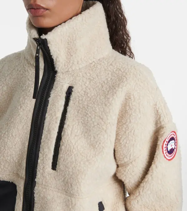 Canada Goose Simcoe Wool-blend Jacket - White
