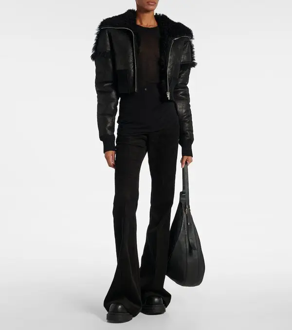 Rick Owens Bolan Corduroy Flared Pants
