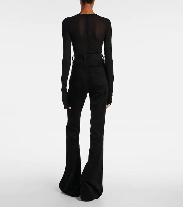 Rick Owens Bolan Corduroy Flared Pants