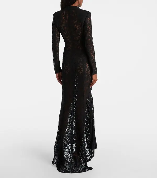 Blumarine Lace Maxi Dress