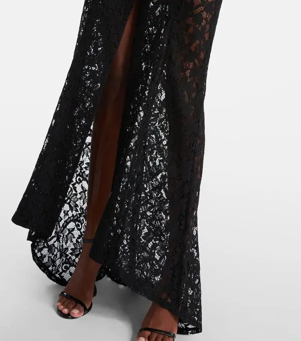 Blumarine Lace Maxi Dress
