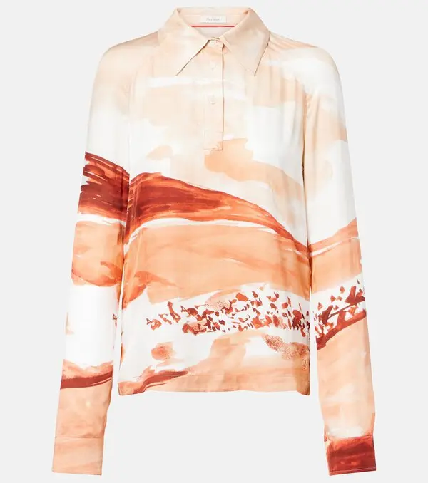 JW Anderson Printed Polo Shirt - Multicoloured