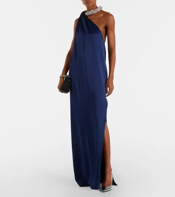 Stella McCartney Embellished Satin Gown