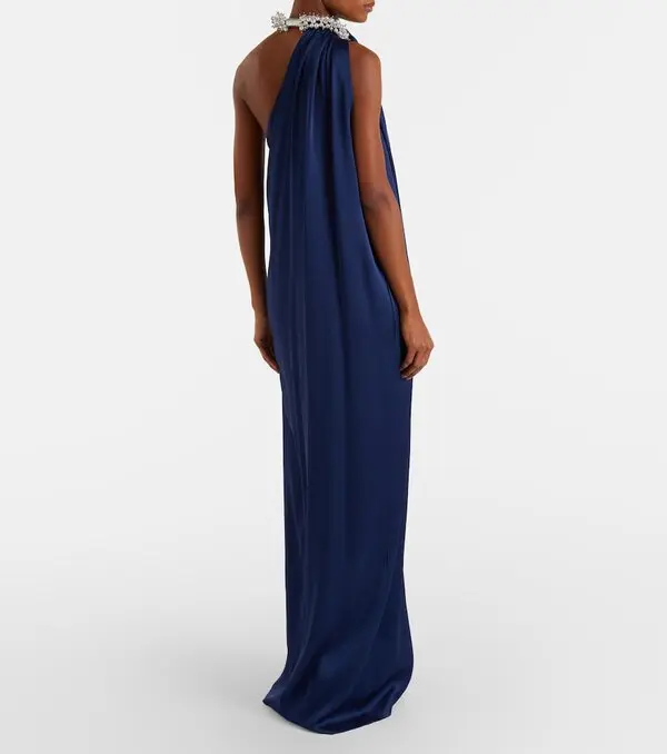 Stella McCartney Embellished Satin Gown