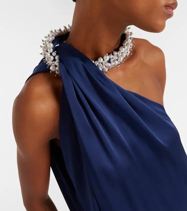 Stella McCartney Embellished Satin Gown