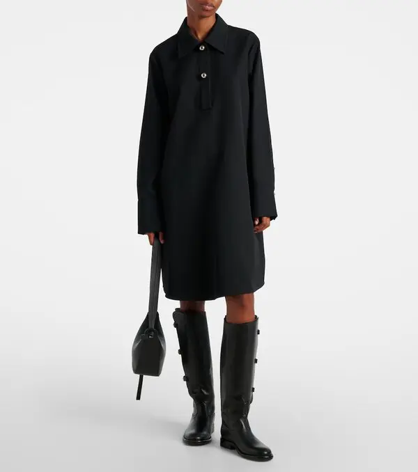 Paris Texas Montana Leather Knee-high Boots - Black