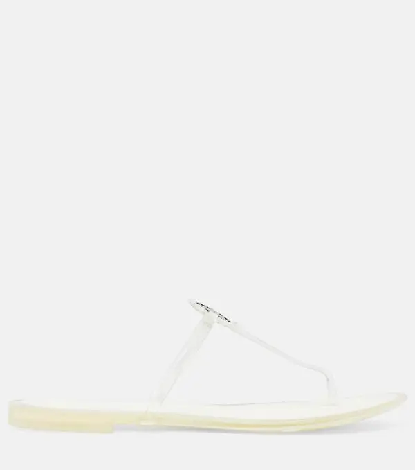 Tory Burch Mini Miller Thong Sandals - Transparent