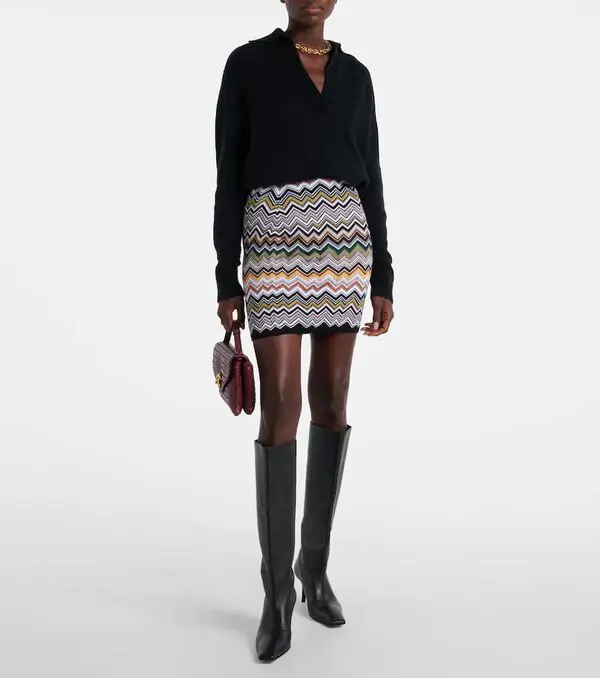 Missoni Zigzag Miniskirt