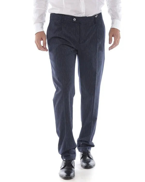 DANIELE ALESSANDRINI Trousers - Blue