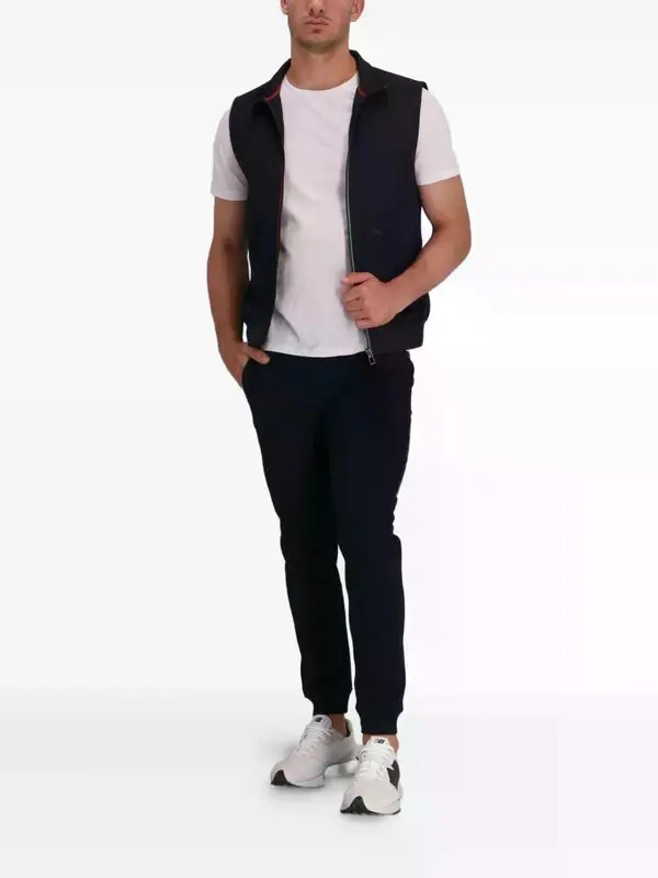Paul Smith Zip-fastening Striped Waistcoat