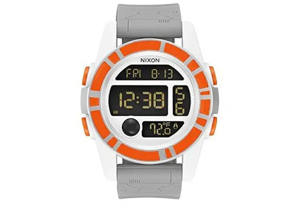 Nixon The Unit Bb8 Digital Watch - Stainless Steel