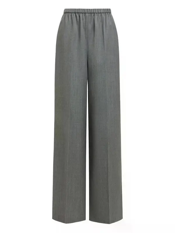 12 STOREEZ Elastic-waist Wool Trousers