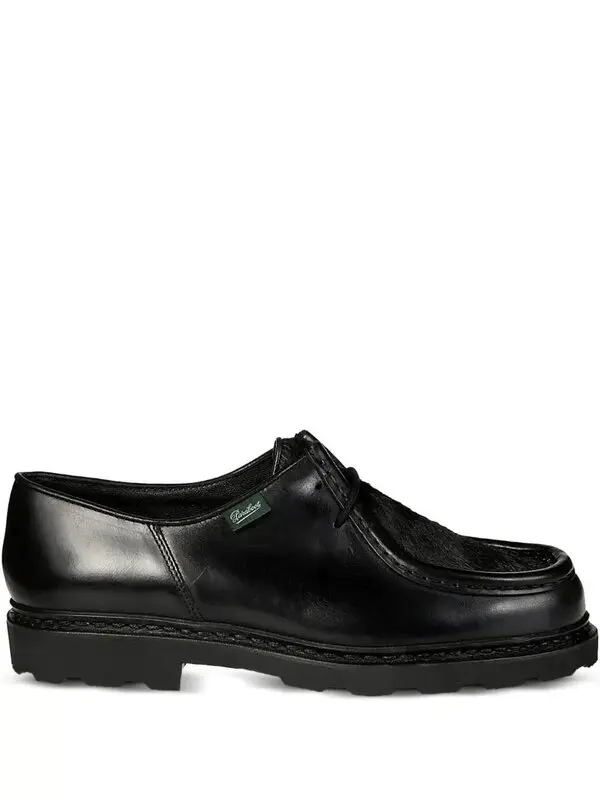 Paraboot Michael Leather Derby Shoes - Black