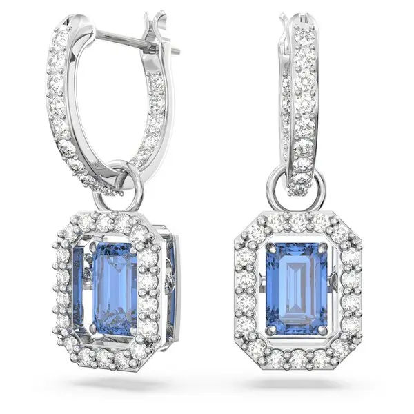 SWAROVSKI Una Drop Earrings - Blue