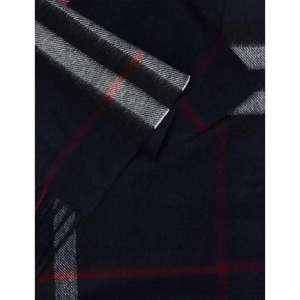 Burberry Check-pattern Cashmere Scarf