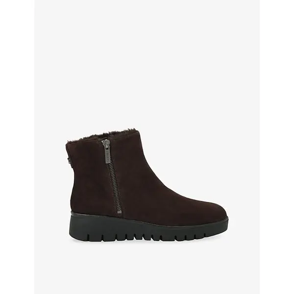 Carvela Bello Suede Ankle Boots - Brown