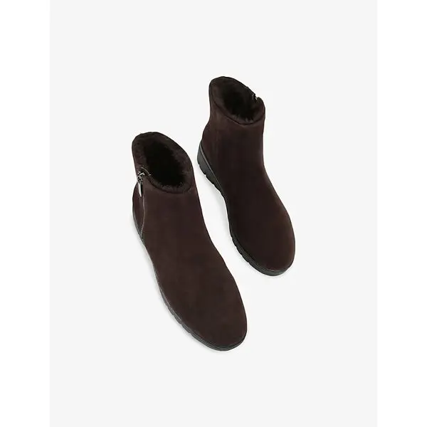 Carvela Bello Suede Ankle Boots - Brown