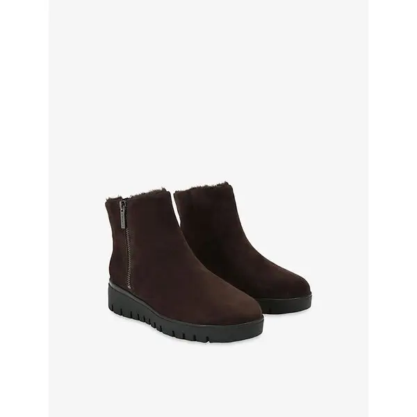 Carvela Bello Suede Ankle Boots - Brown