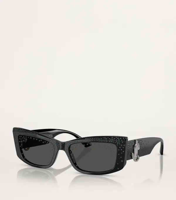 JIMMY CHOO Rectangular Sunglasses