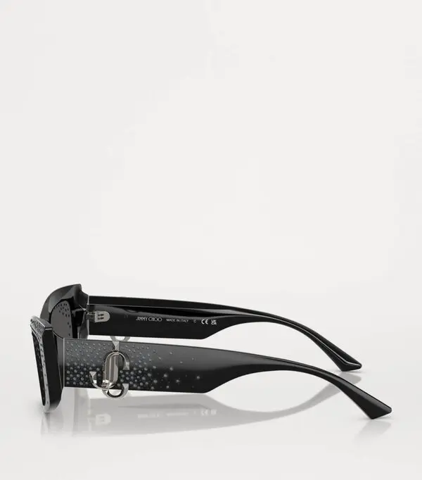 JIMMY CHOO Rectangular Sunglasses