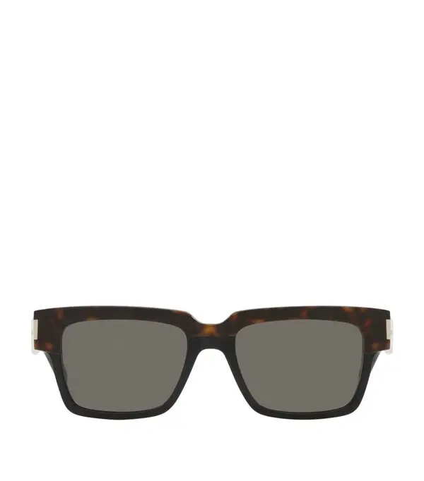 Saint Laurent Tortoiseshell Sl 732 Vadim Sunglasses - Brown