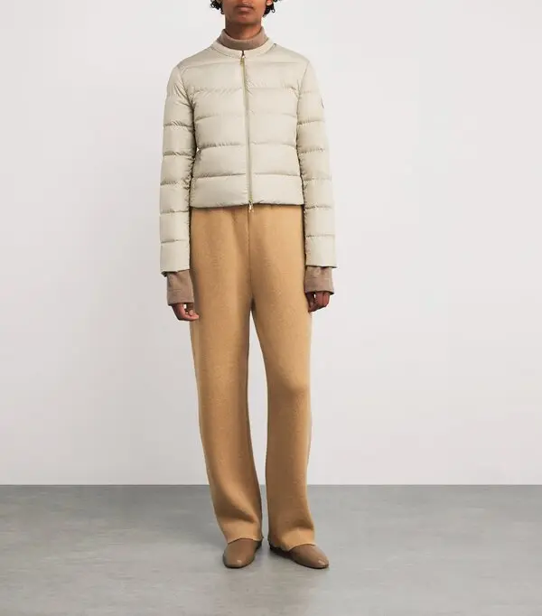 Moncler Wool-trim Mauvezin Puffer Jacket