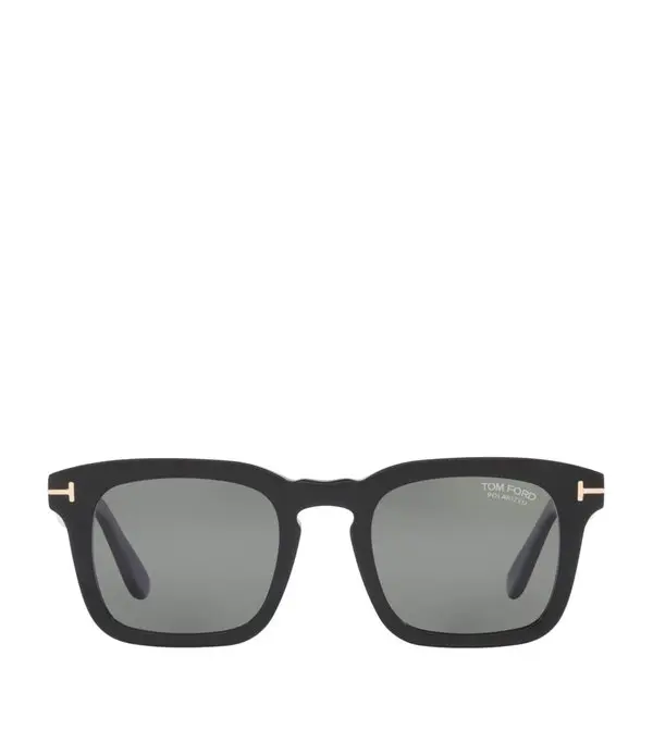 TOM FORD Acetate Dax Sunglasses - Black