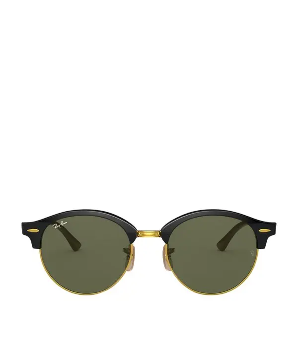 Ray-ban Clubround Classic Sunglasses - Black