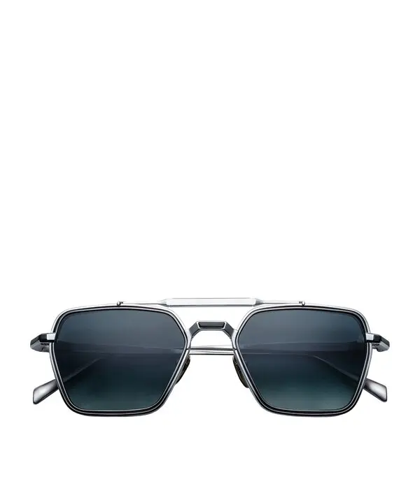 JACQUES MARIE MAGE Commodore Sunglasses - Blue