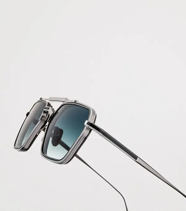 JACQUES MARIE MAGE Commodore Sunglasses - Blue