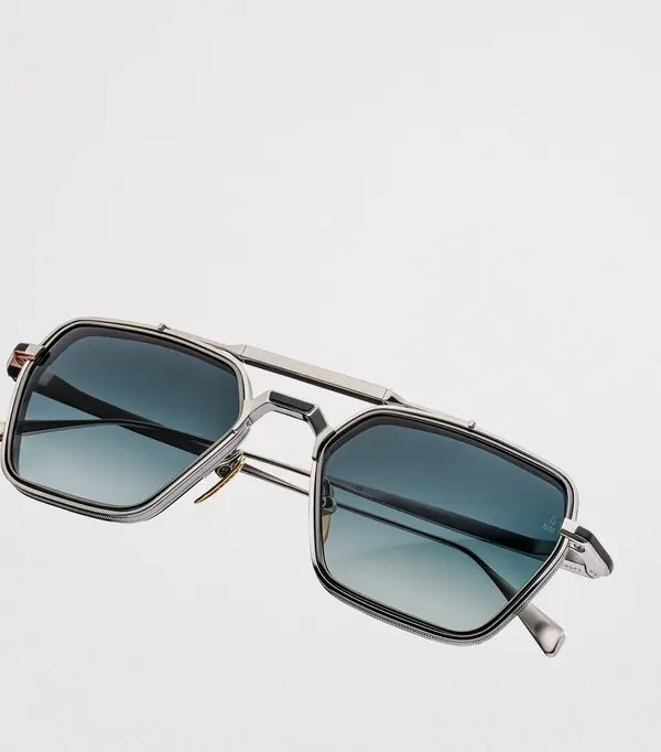 JACQUES MARIE MAGE Commodore Sunglasses - Blue