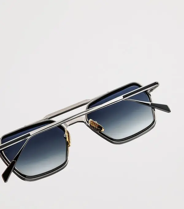 JACQUES MARIE MAGE Commodore Sunglasses - Blue