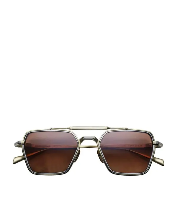 JACQUES MARIE MAGE Commodore Sunglasses - Gold