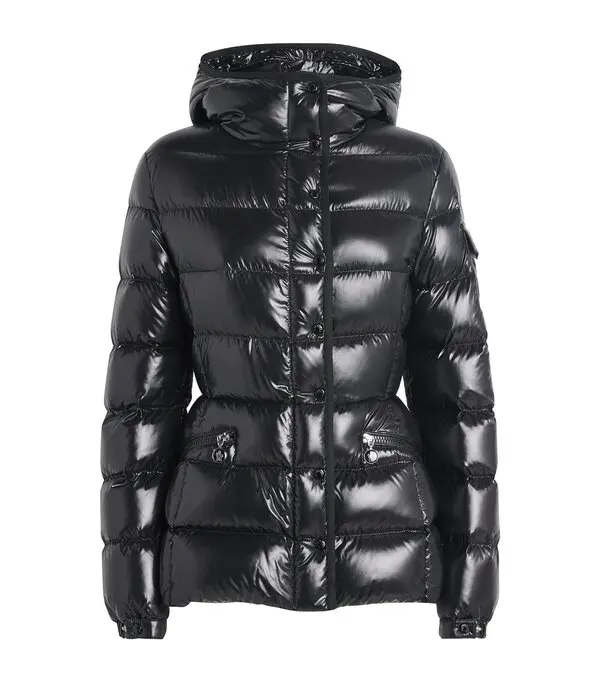 Moncler Down Hooded Barante Jacket - Black