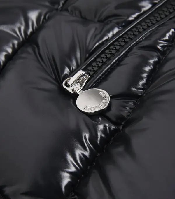 Moncler Down Hooded Barante Jacket - Black