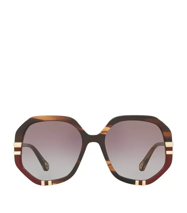 Chloé Acetate Sunglasses - Brown