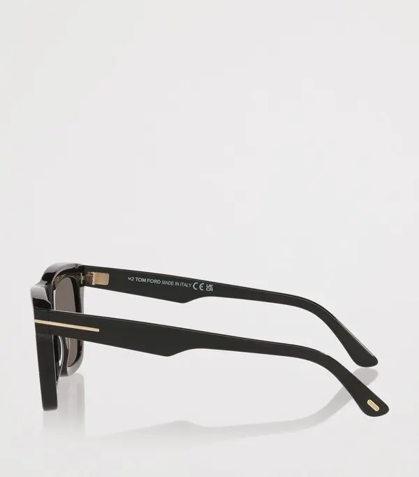 TOM FORD Square Lelio Sunglasses - Black