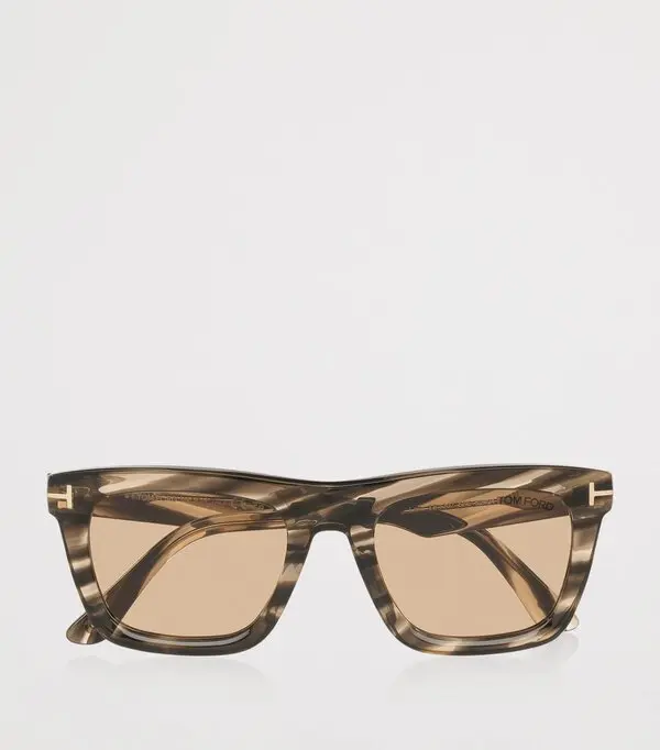 TOM FORD Square Lelio Sunglasses - Brown