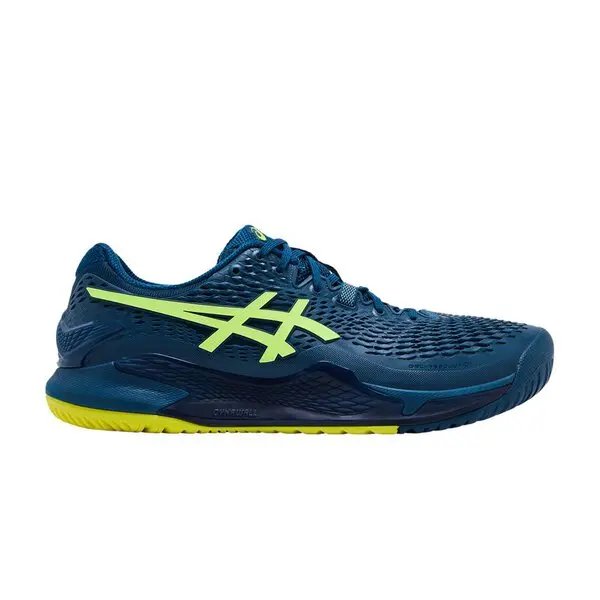 Asics Gel Resolution 'mako Safety Yellow - Blue