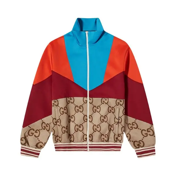 Gucci Panel Gg Track Jacket