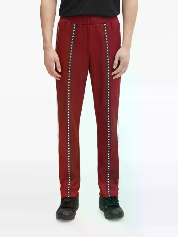 Adidas Embellished Striped Track Pants