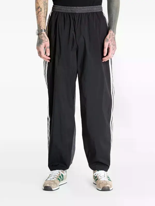 Adidas Three-stripes Panelled Track Pants