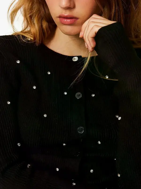 TWINSET Embellished Buttoned Cardigan