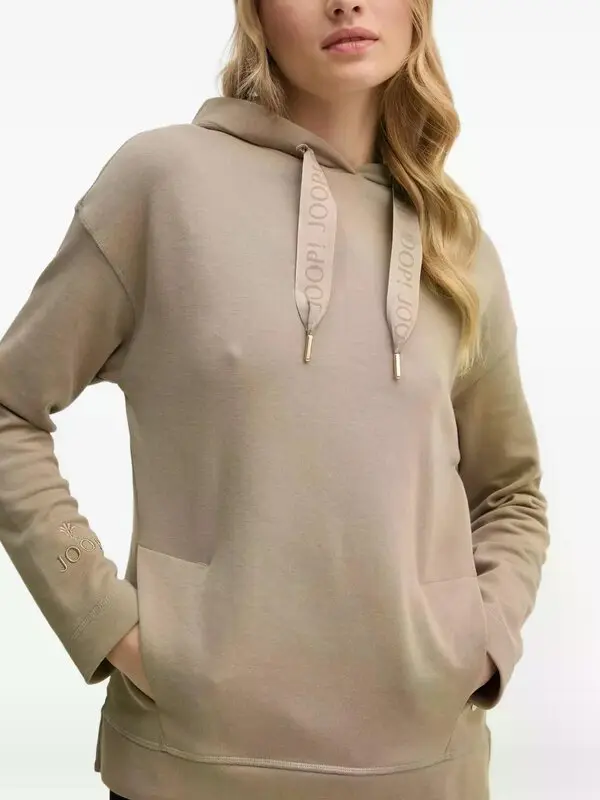 JOOP! Logo-detail Hoodie - Neutrals