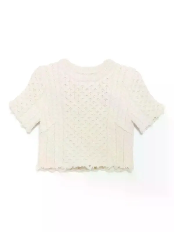 R13 Wool Knitted Top