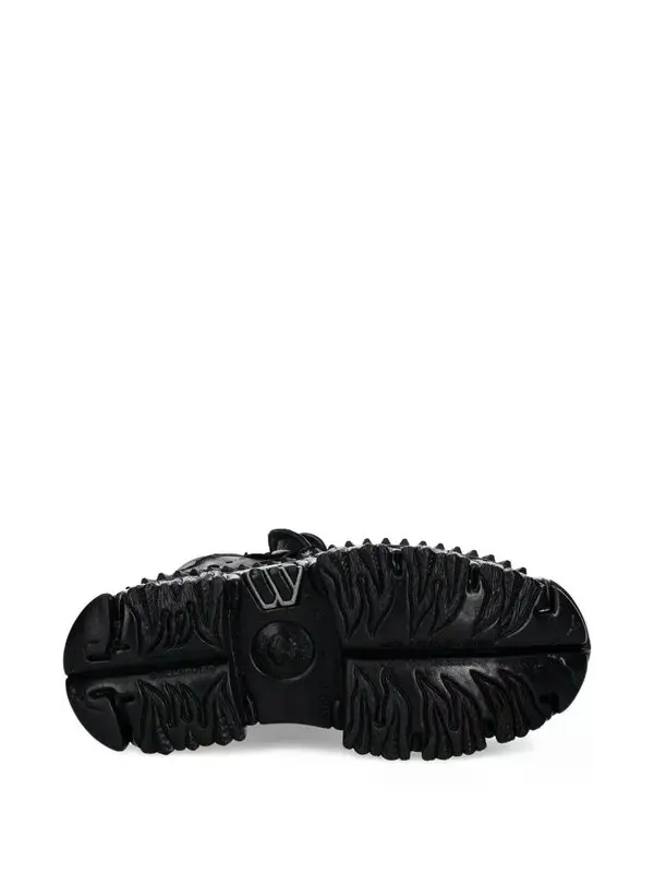 NEW ROCK Flame Detailed Platform Sneakers