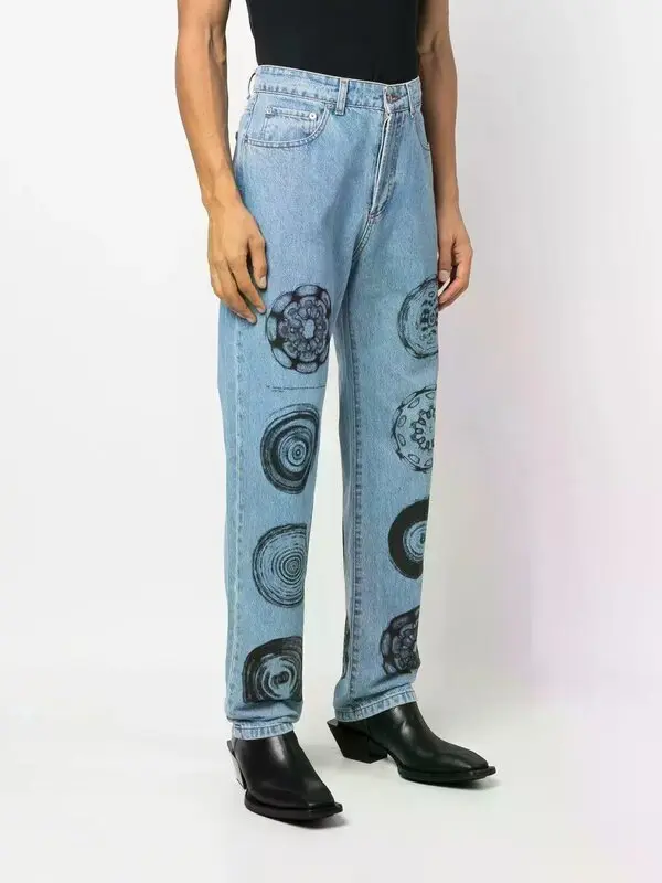 MSFTS Vibrations Straight-leg Jeans