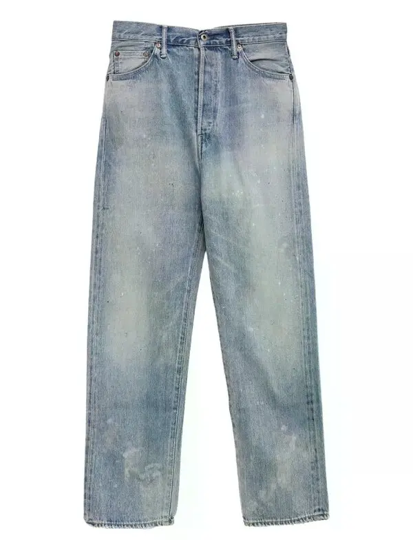 Chimala Light-wash Straight-leg Jeans