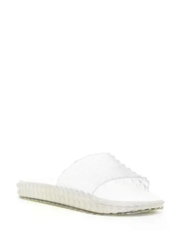 Melissa Court Slip-on Slides - Neutrals