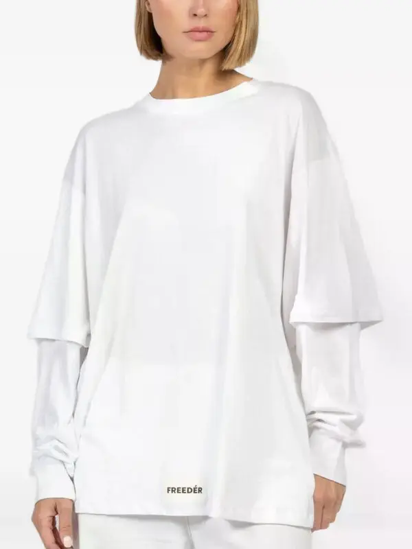 FREEDÉR Double-layered Long-sleeve Top